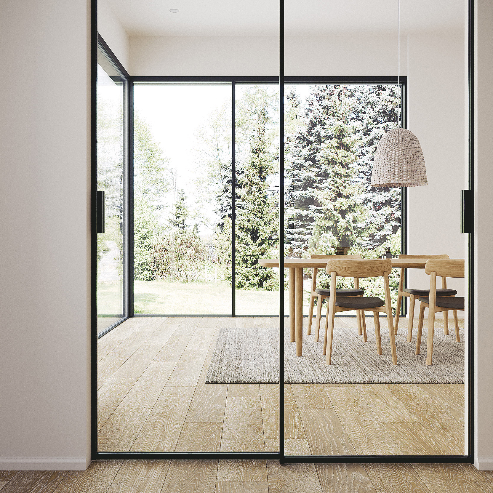 AATOS Dining Stacking High Chair UB (Upholstered Seat) | CONDE HOUSE