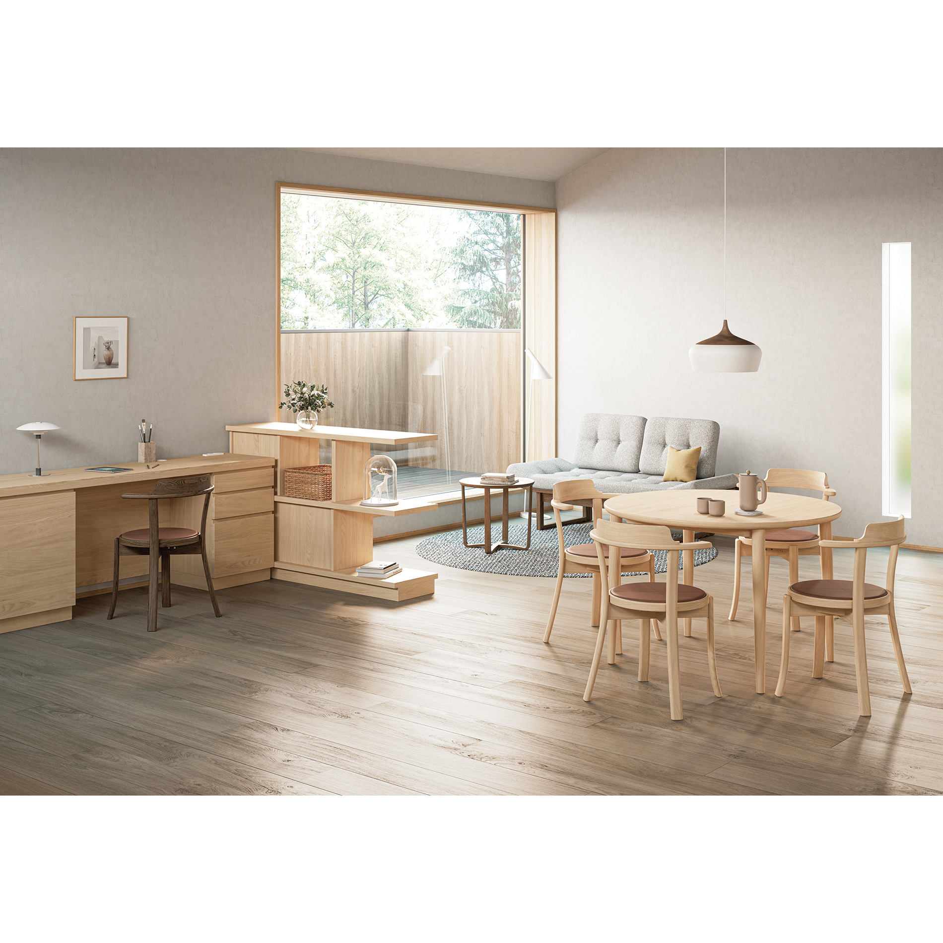 MOM Dining Round Table | CONDE HOUSE