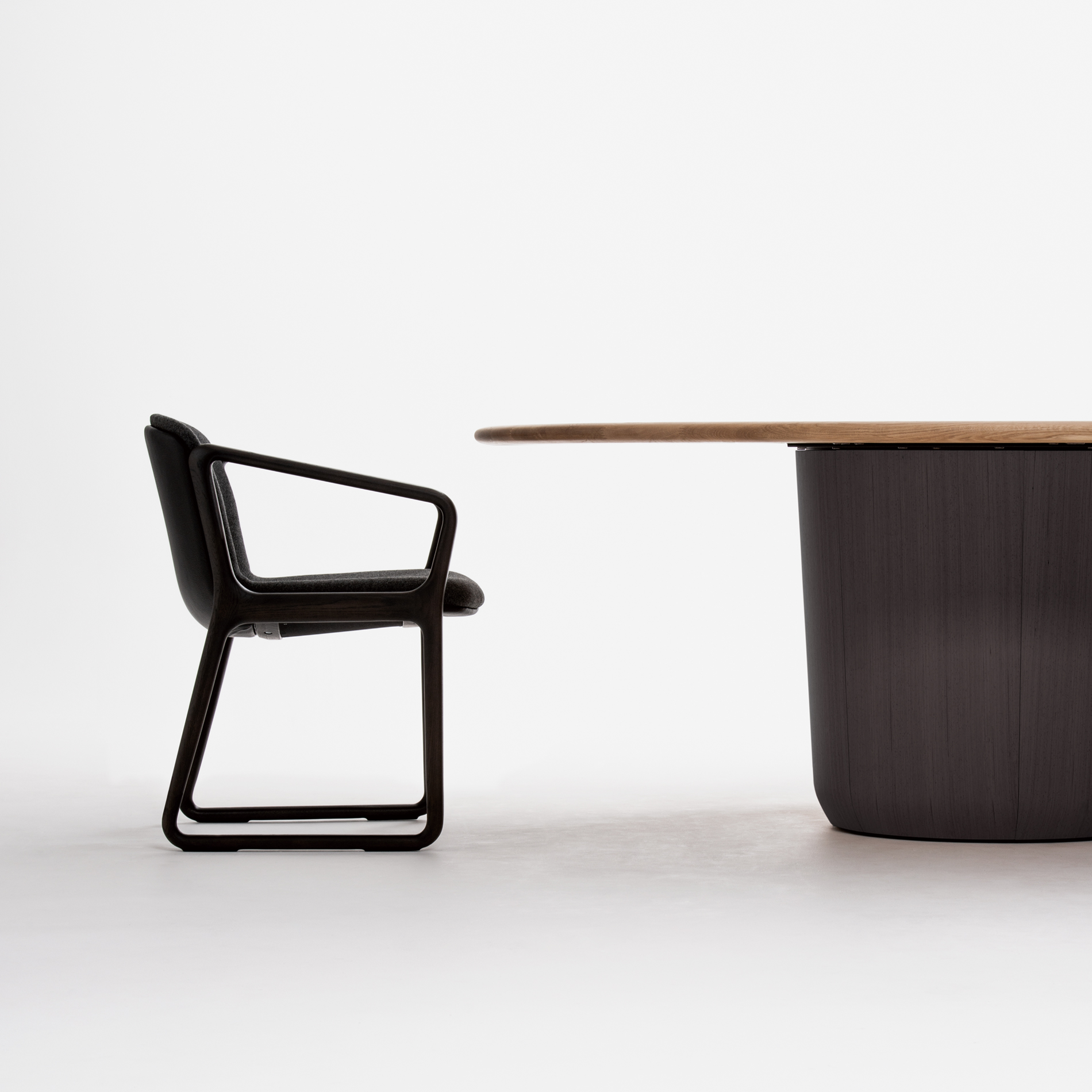 ONE LUX Dining Rotary Table φ90 | CONDE HOUSE