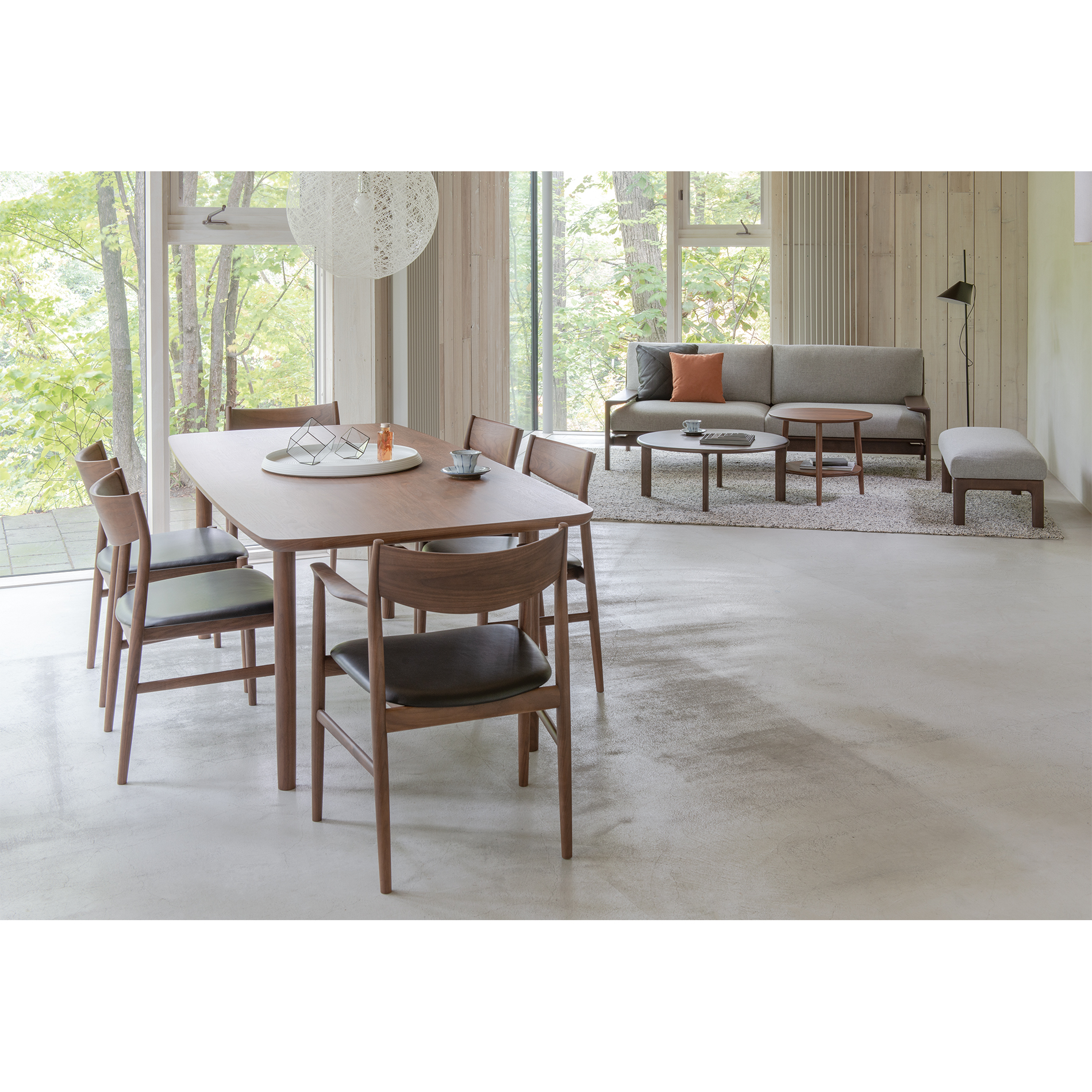 YUKAR LUX Living Round Table φ110 | CONDE HOUSE