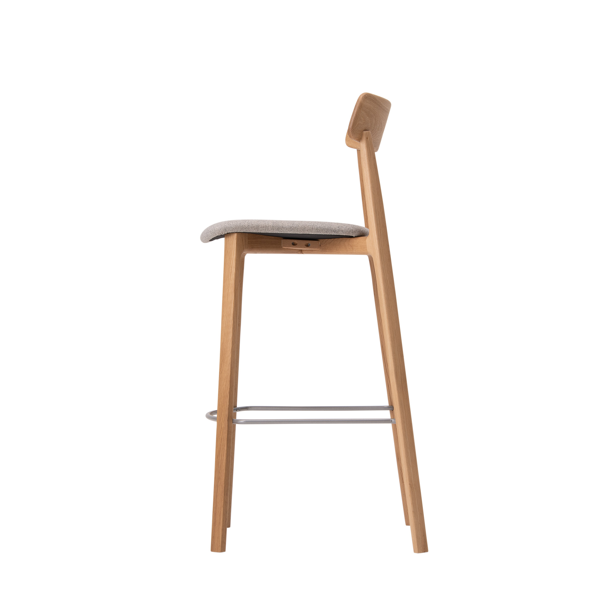AATOS Dining Stacking High Chair (Upholstered Seat) | CONDE HOUSE